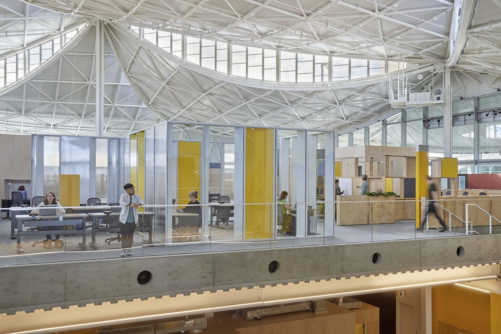 Google Bay View Campus, Tech Workplace Interiors