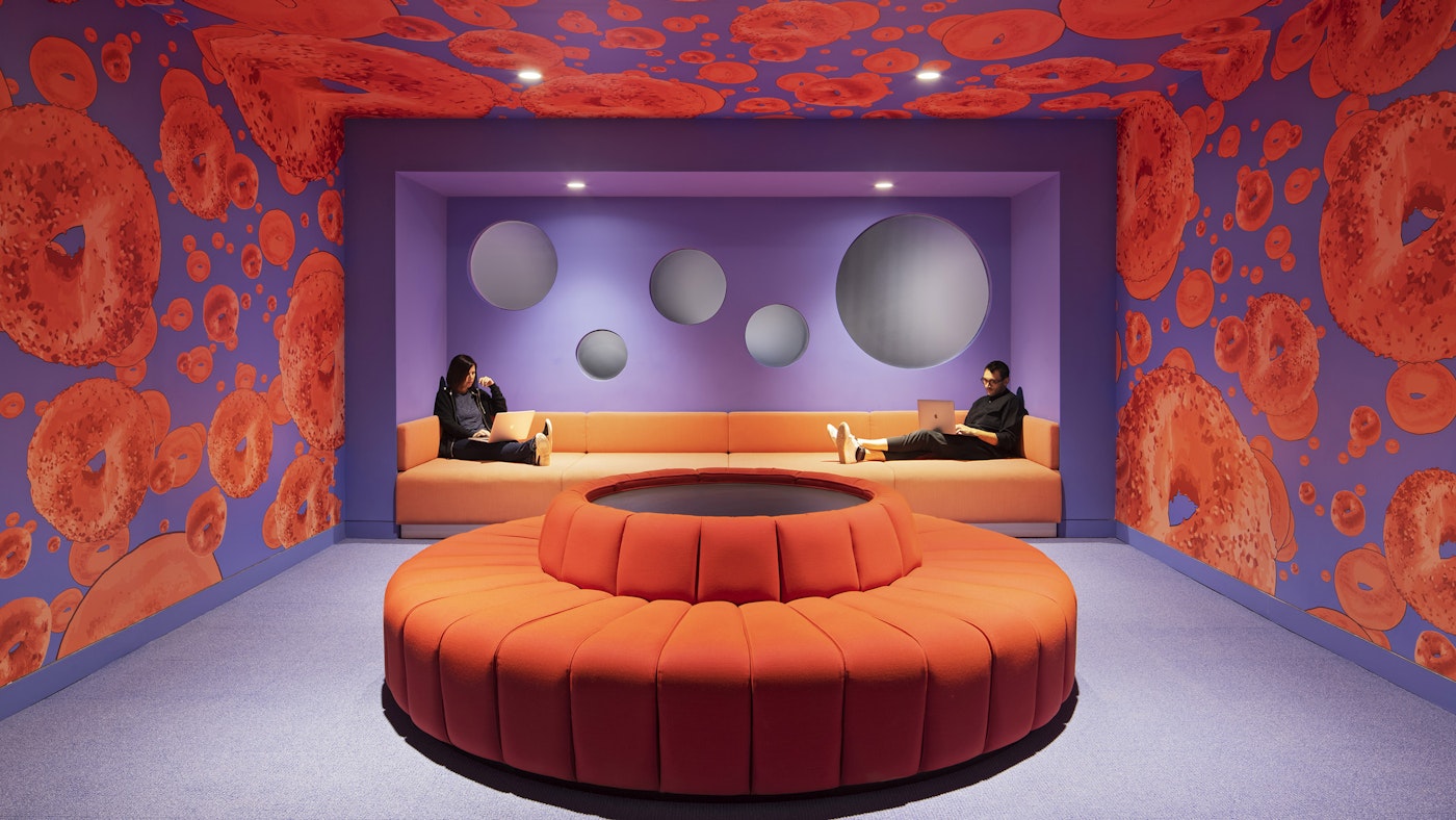 Lyft East Coast Headquarters Tech Office Interiors - New York, NY